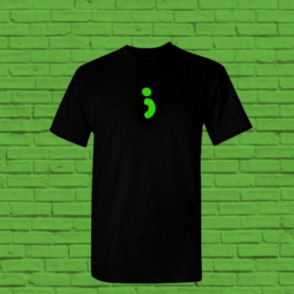 Tops | Semicolon Tshirt Tshirt Mental Health Awareness Tshirt Plus Size | Poshmark